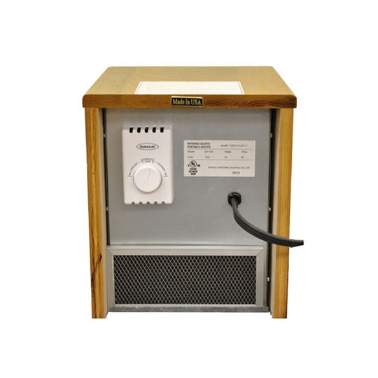 Amish Handcrafted SUNHEAT Made in the USA Infrared Heater - USA1500Ami ...